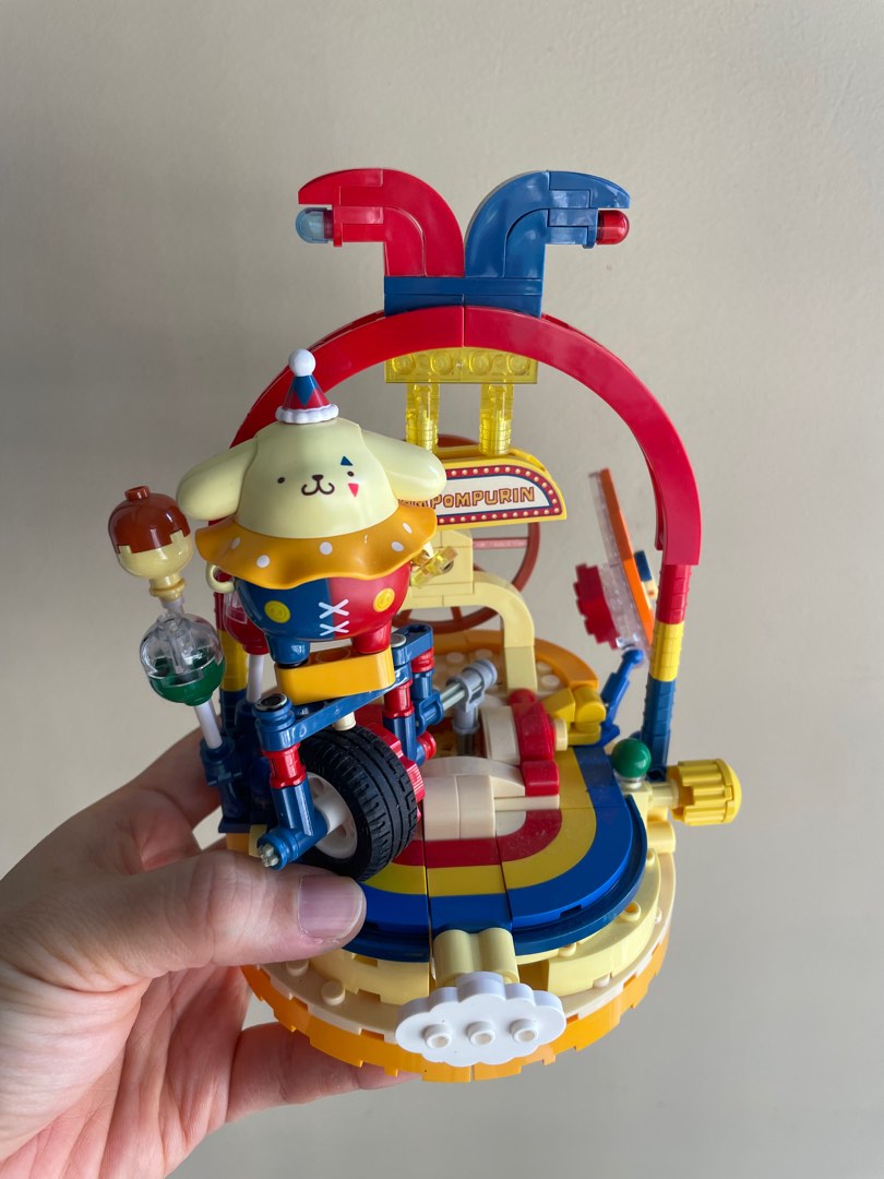 Keeppley Sanrio Pompompurin Lego, Hobbies & Toys, Toys & Games on Carousell