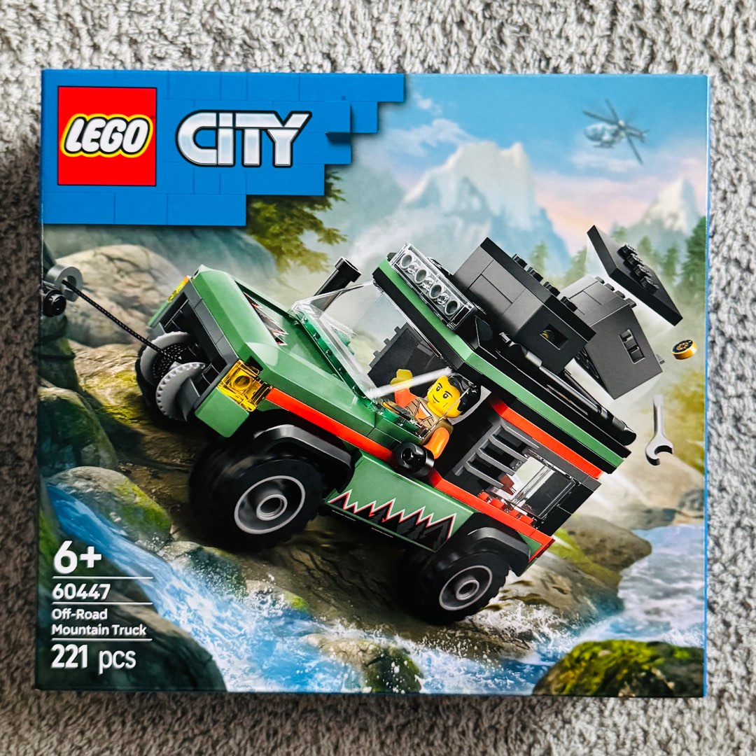 Lego 60447 Off-Road 4x4 Mountain Truck, Hobbies & Toys, Toys & Games on Carousell