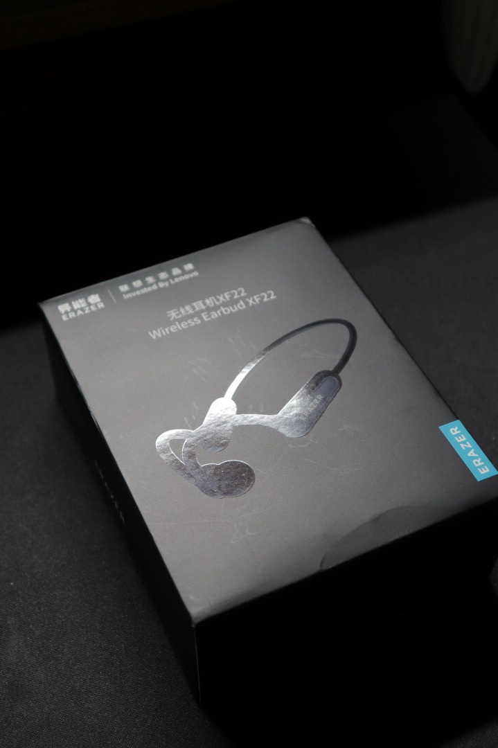 Lenovo ERAZER XF22 Wireless Bone Conduction On-ear Headphones, Audio ...