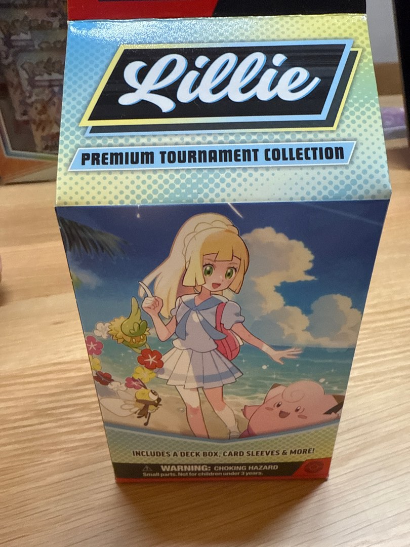 Lillie premium tournament collection box, Hobbies & Toys, Toys & Games ...