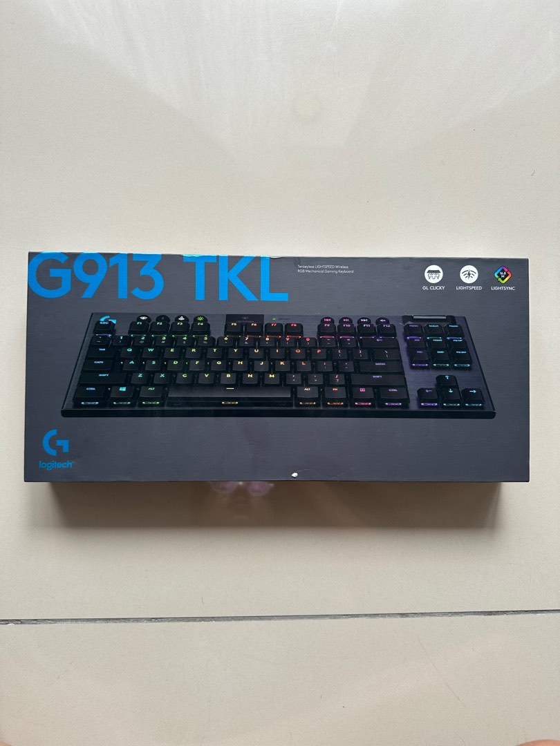 Logitech G913 Tkl Wireless Keyboard Gl Clicky Computers And Tech Parts And Accessories Computer