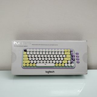 Logitech popkeys mechanical wireless keyboard, Computers & Tech, Parts ...