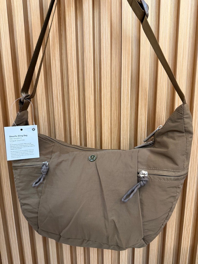 Lululemon Slouchy Sling Bag 6L Brown, Women's Fashion, Bags & Wallets ...