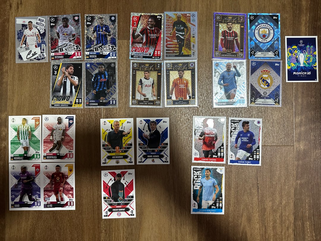 Match Attax 24/25 Inserts and Foils! Pick and choose your cards ...