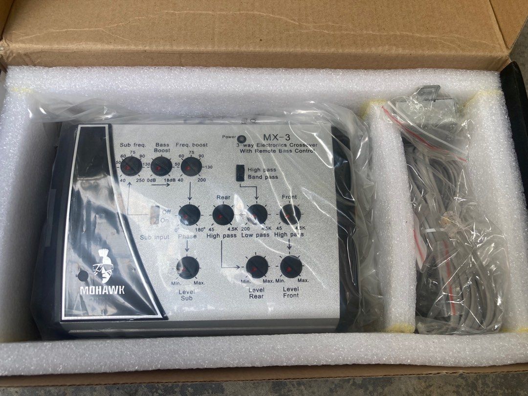 MOHAWK MX-3 3Way Crossover, Audio, Other Audio Equipment on Carousell