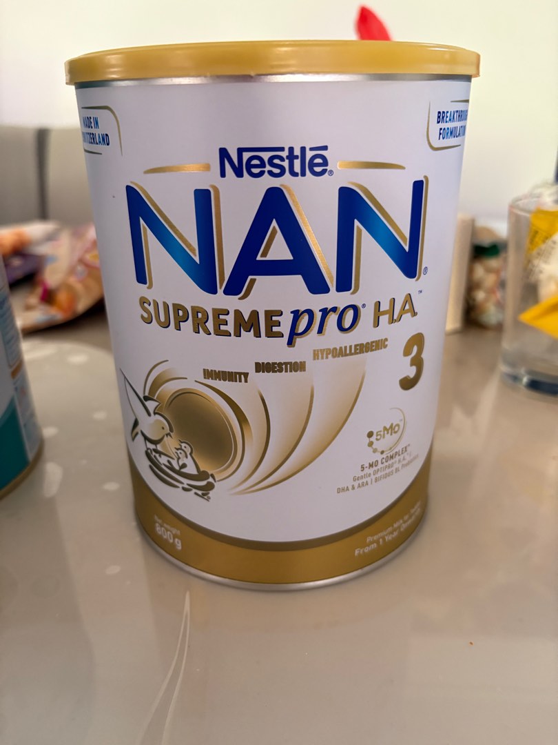 Nan Supreme Pro HA Stage 3, Babies & Kids, Nursing & Feeding ...