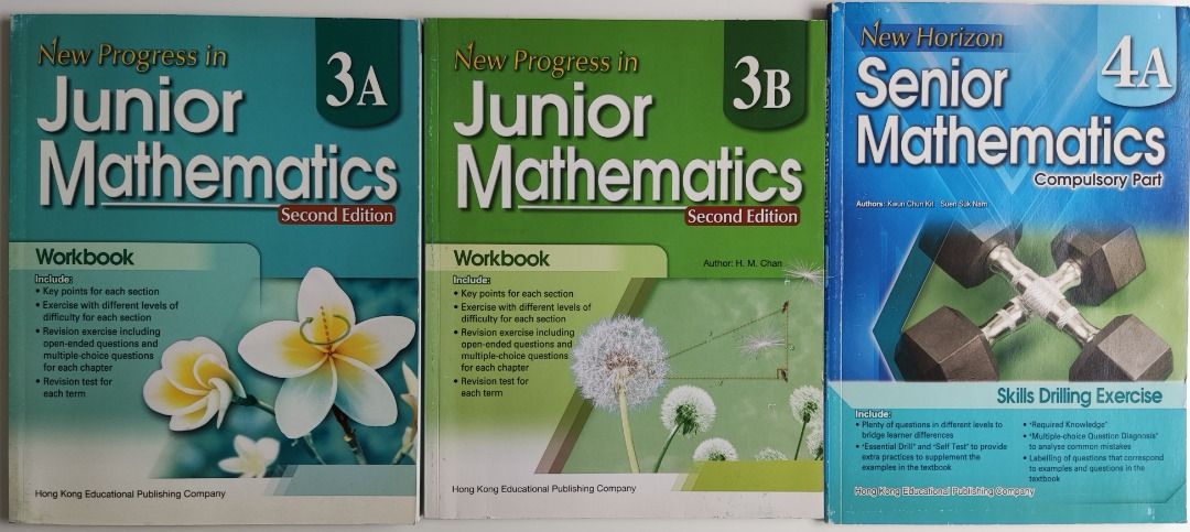 New Progress in Junior Mathematics Workbook Second Edition 3A,B with ...