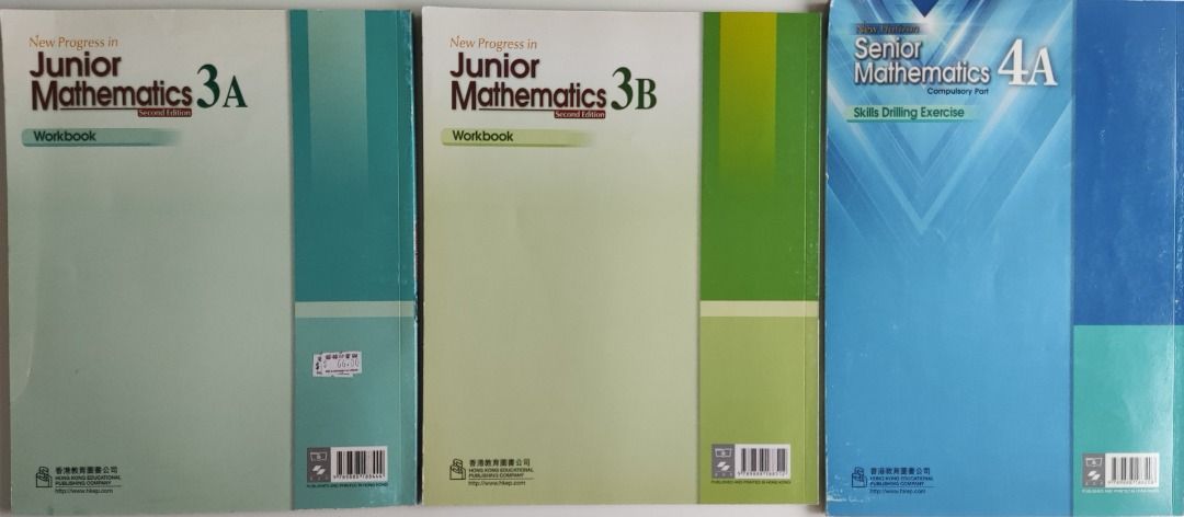 New Progress in Junior Mathematics Workbook Second Edition 3A,B with ...