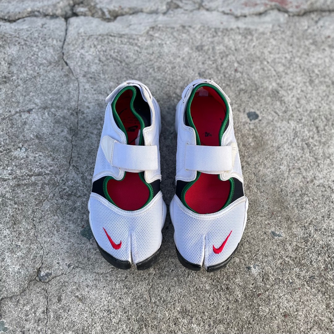 Nike Air Rift White Japan, Women's Fashion, Footwear, Sandals on Carousell