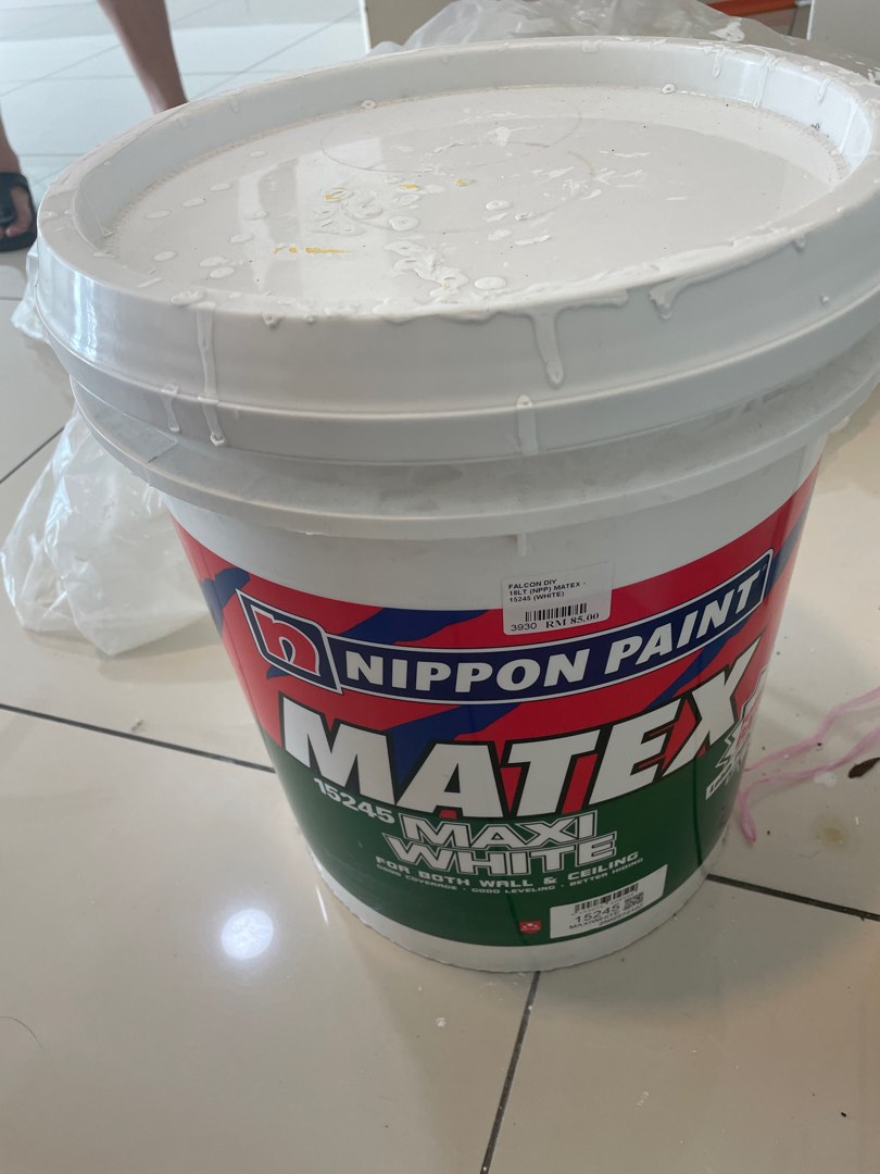 Nippon paint matex, Furniture & Home Living, Furniture, Other Home Furniture on Carousell
