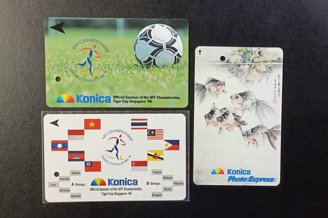 NOS-3 Vintage MRT Cards(Konica), Hobbies & Toys, Memorabilia ...