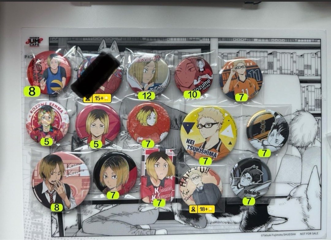 Official anime merch [Haikyuu / Bluelock], Hobbies & Toys, Memorabilia ...
