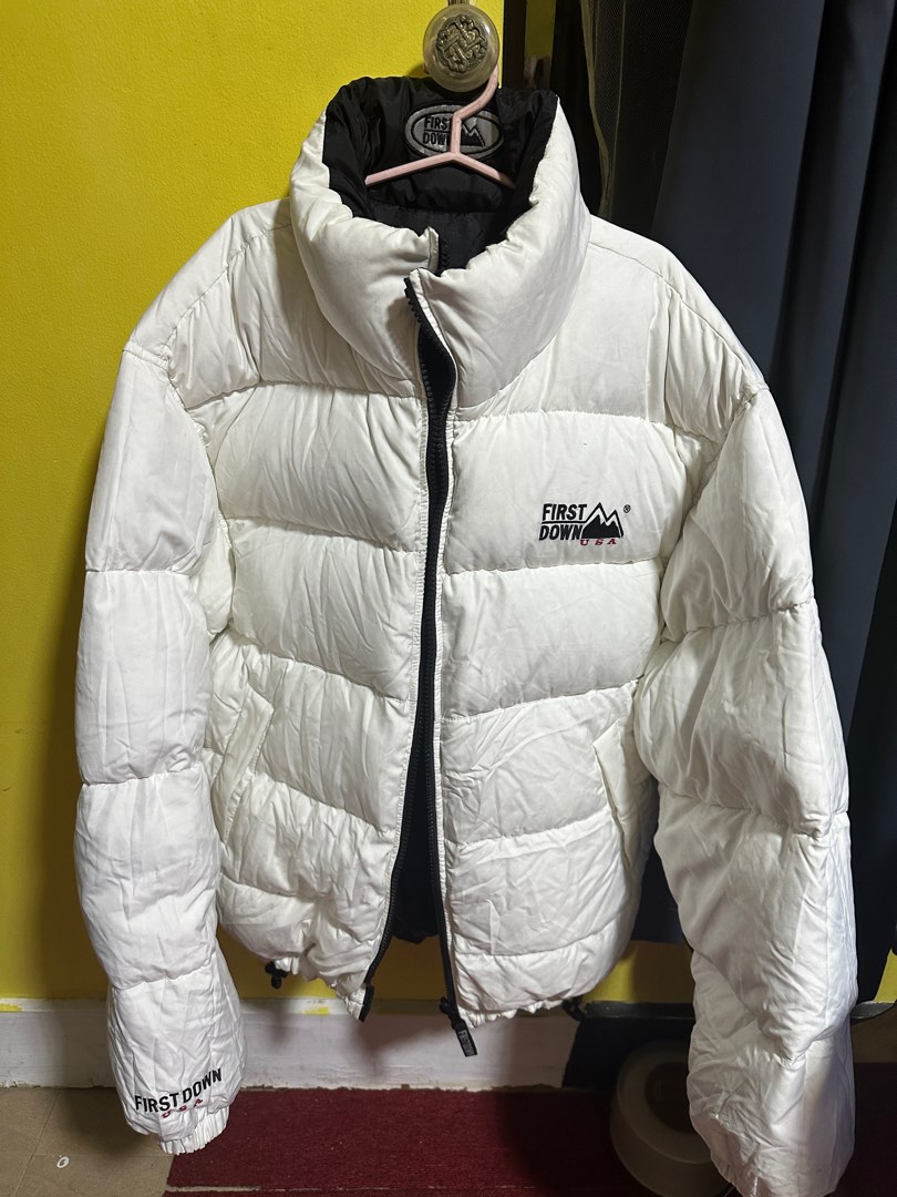 Original FirstDown USA Reversible Winter Puffer Jacket, Women's Fashion, Coats, Jackets and ...