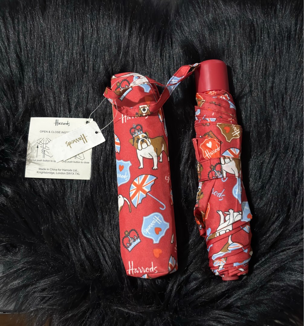 Original Harrods Umbrella, Hobbies & Toys, Travel, Umbrellas on Carousell