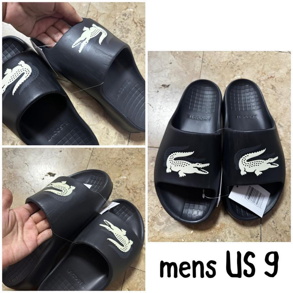 original lacoste slides, Men's Fashion, Footwear, Slippers & Slides on ...