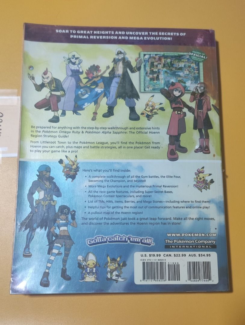 Pokemon Omega Ruby and Alpha Sapphire: The Official Hoenn Region ...