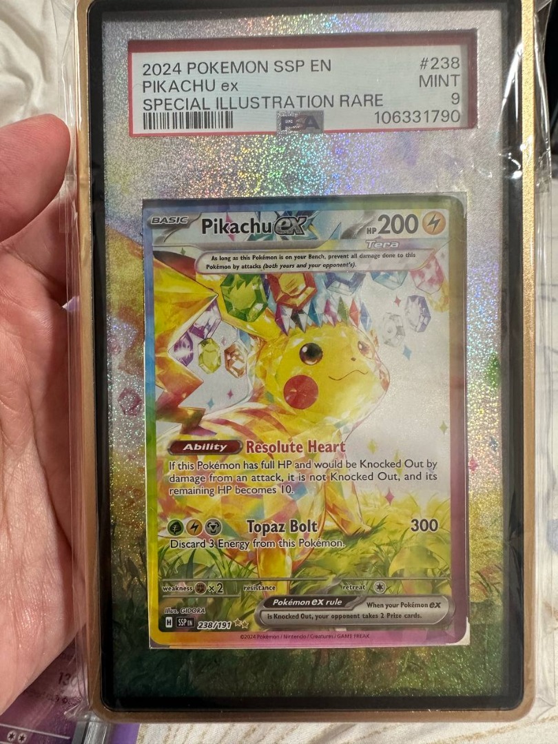 Pokemon Surging Spark Pikachu SIR, Hobbies & Toys, Toys & Games on ...