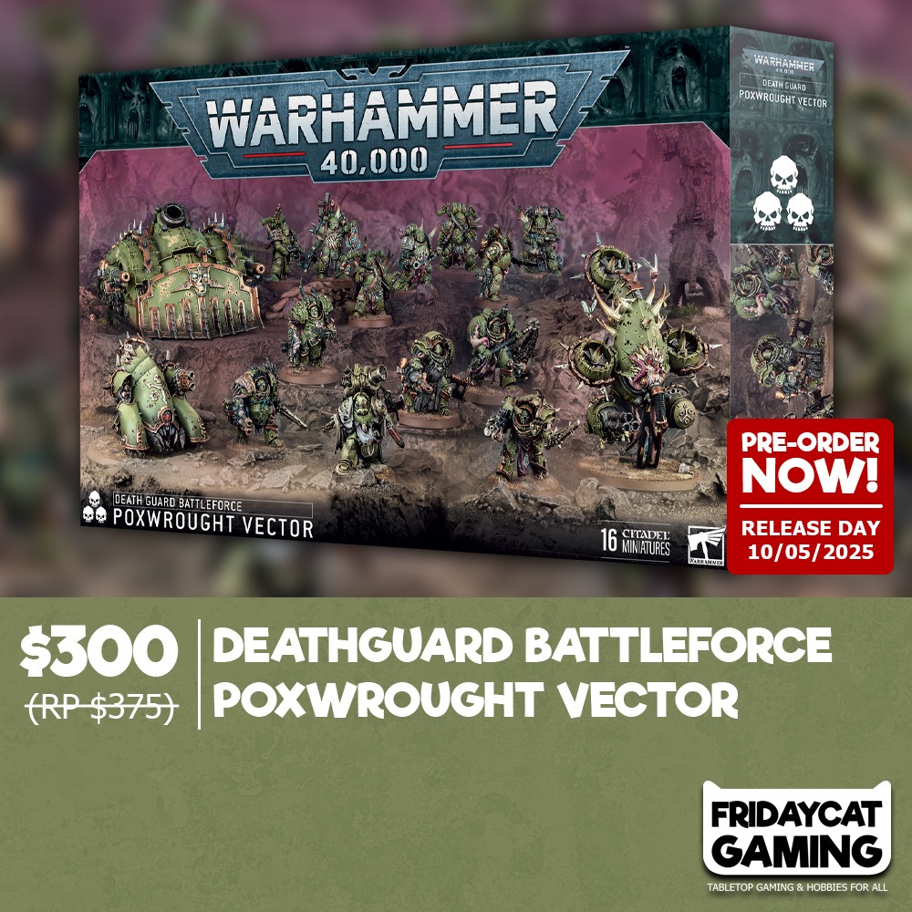 [PRE-ORDER] Death Guard Battleforce: Poxwrought Vector, Hobbies & Toys ...