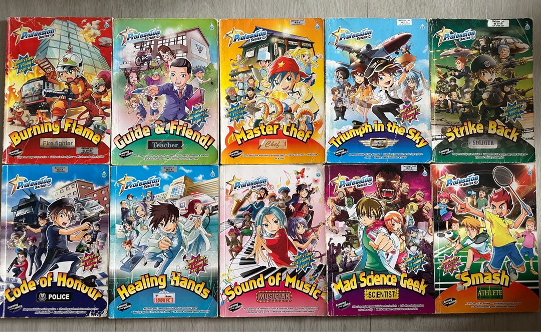 Profession series comics, Hobbies & Toys, Books & Magazines, Children's ...