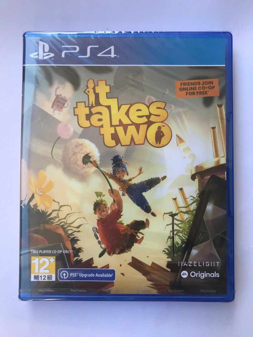 PS4 Game it takes two 雙人出行 全新 港版中英文版 （可升級為PS5版本）包郵, 電子遊戲, 電子遊戲 ...