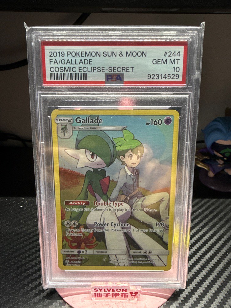 PSA10 Gallade FA Pokemon Sun and Moon Cosmic Eclipse, Hobbies & Toys ...