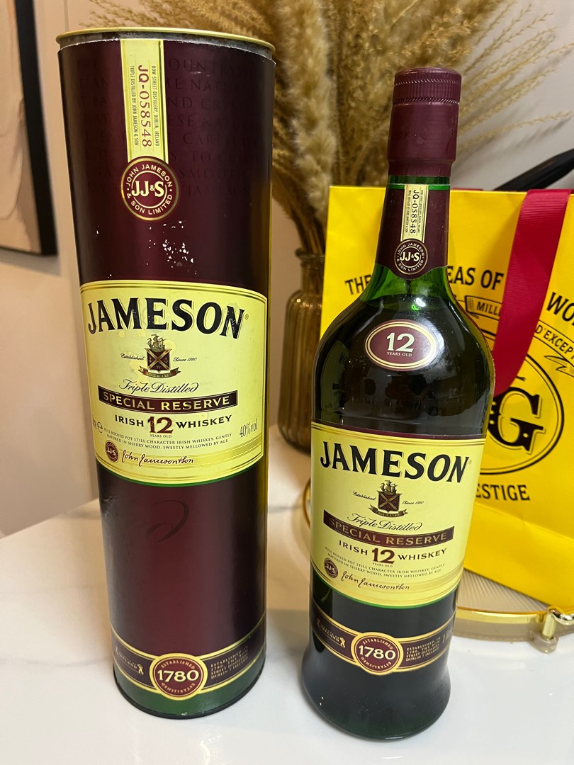 Rare Jameson Special Reserve 12 Years Discontinued Collection - 1 Liter ...