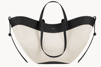 Rare Polene Cyme Black Canvas Edition, Women's Fashion, Bags & Wallets ...