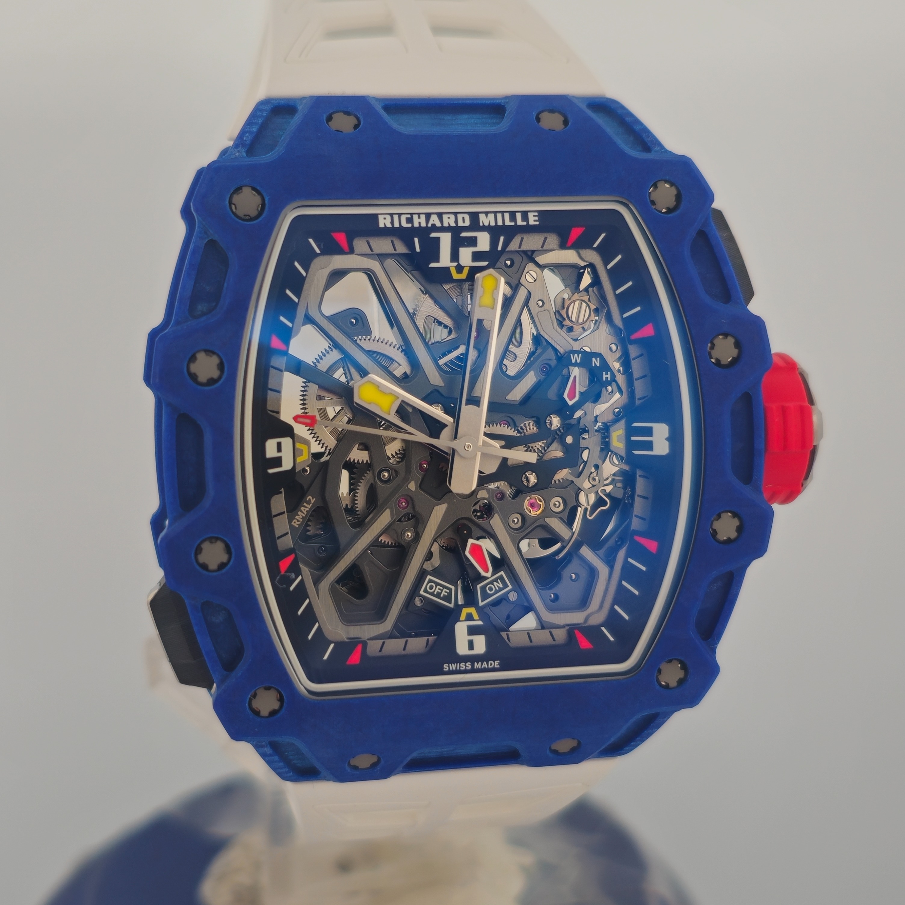 Richard Mille Richard Mille Automatic Blue Bezel RM35-03, Luxury ...