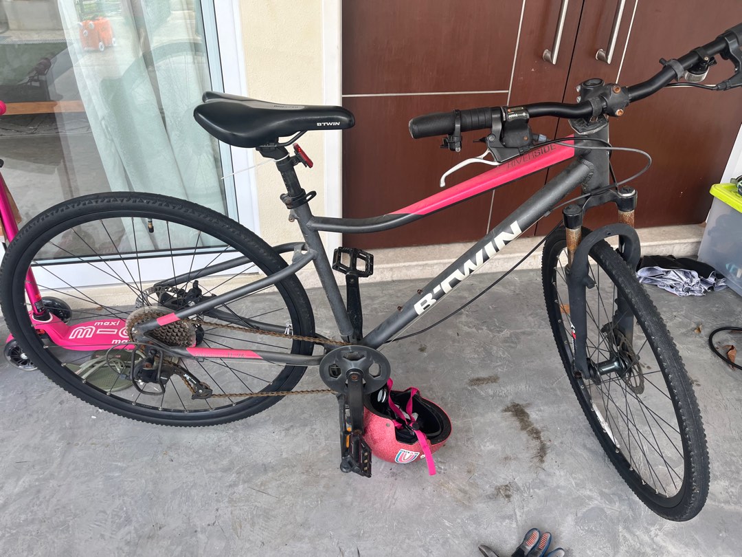 Riverside 500 decathlon M frame., Sports Equipment, Bicycles & Parts, Bicycles on Carousell