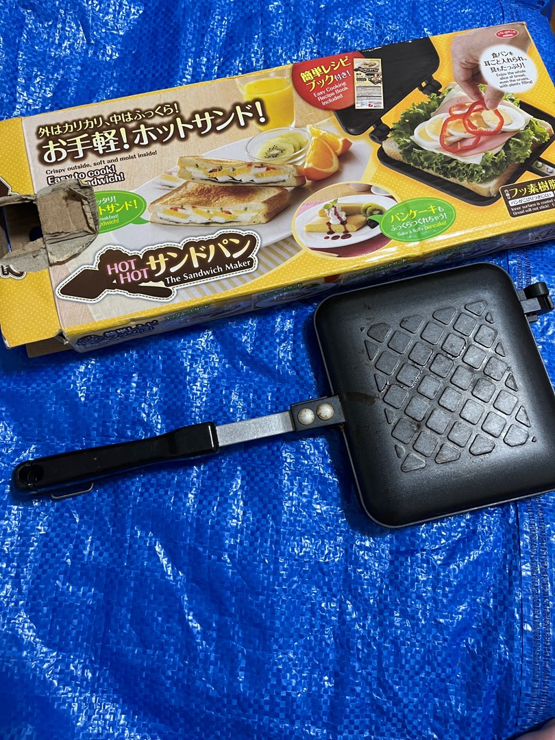 Japan Hot sand pan Sandwich maker (Stovetop), cabbage slicer, stick ...