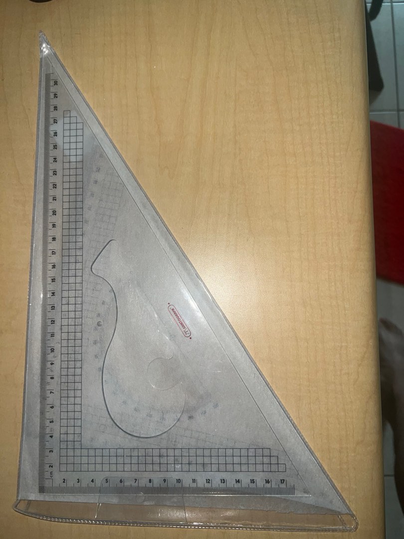 Set Square Ruler 30cm, Hobbies & Toys, Stationery & Craft, Other ...