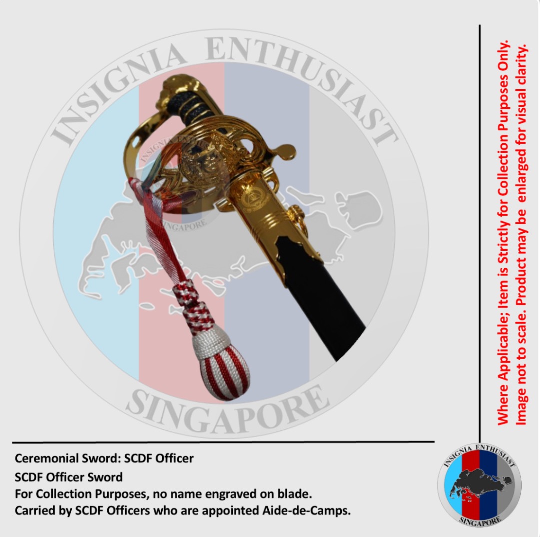SG | SCDF Officer | Collectible | Ceremonial Aide de Camp, Hobbies ...