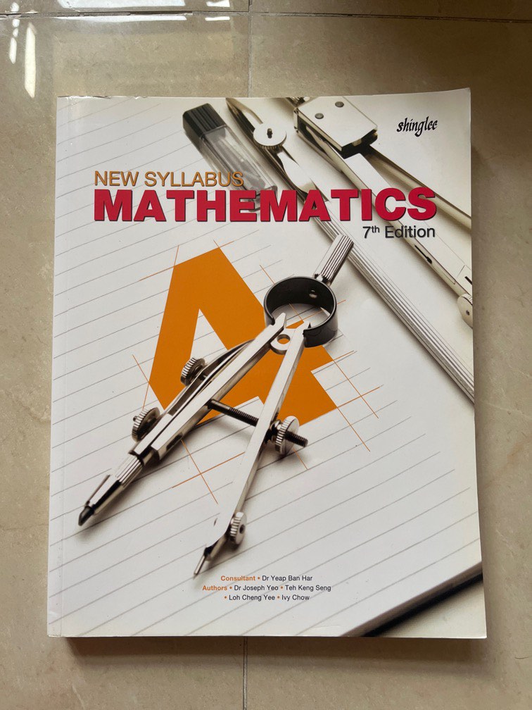 Shinglee Sec 4 E-Math O-level Textbook, Hobbies & Toys, Books ...