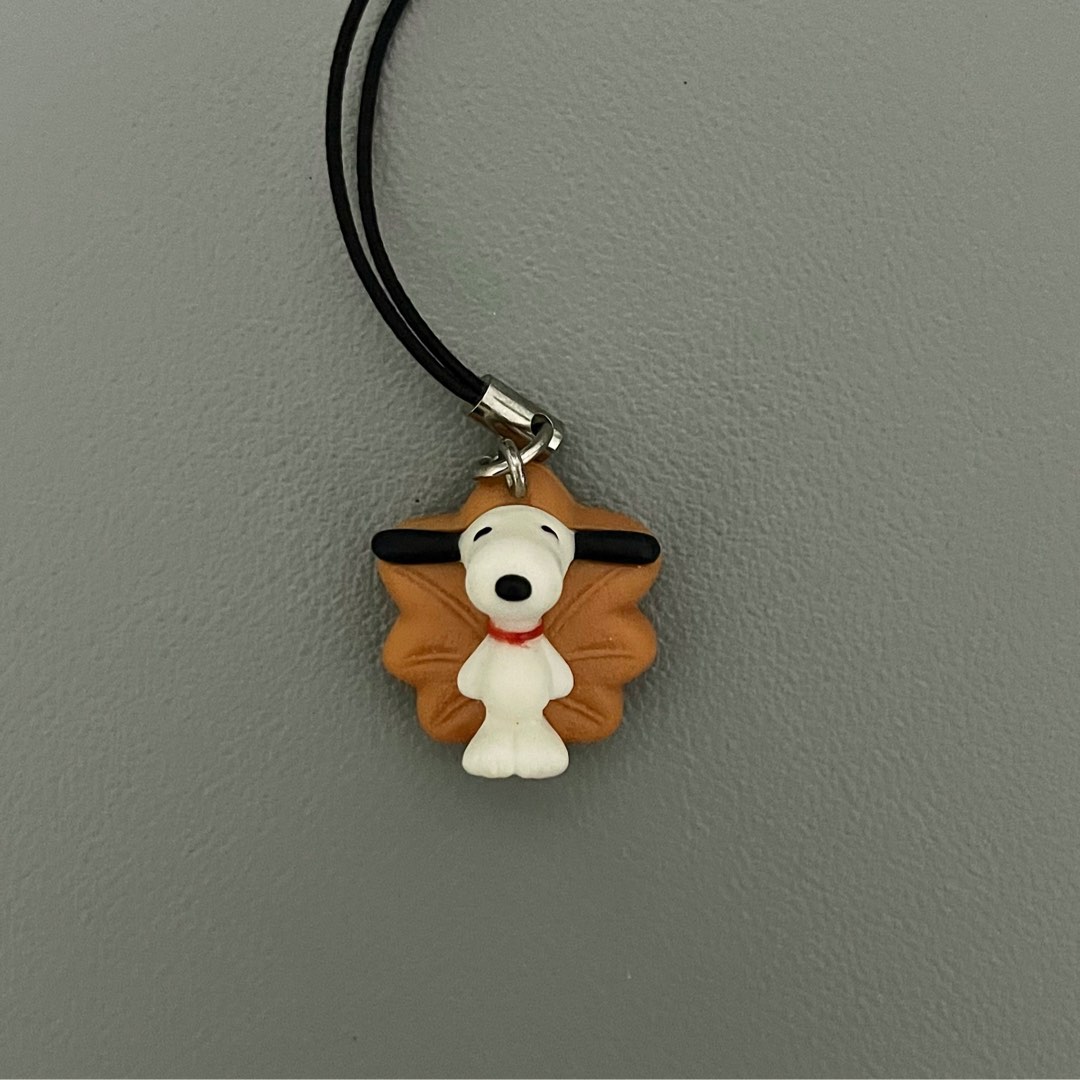 snoopy momiji manju charm keychain anik anik, Hobbies & Toys, Toys ...