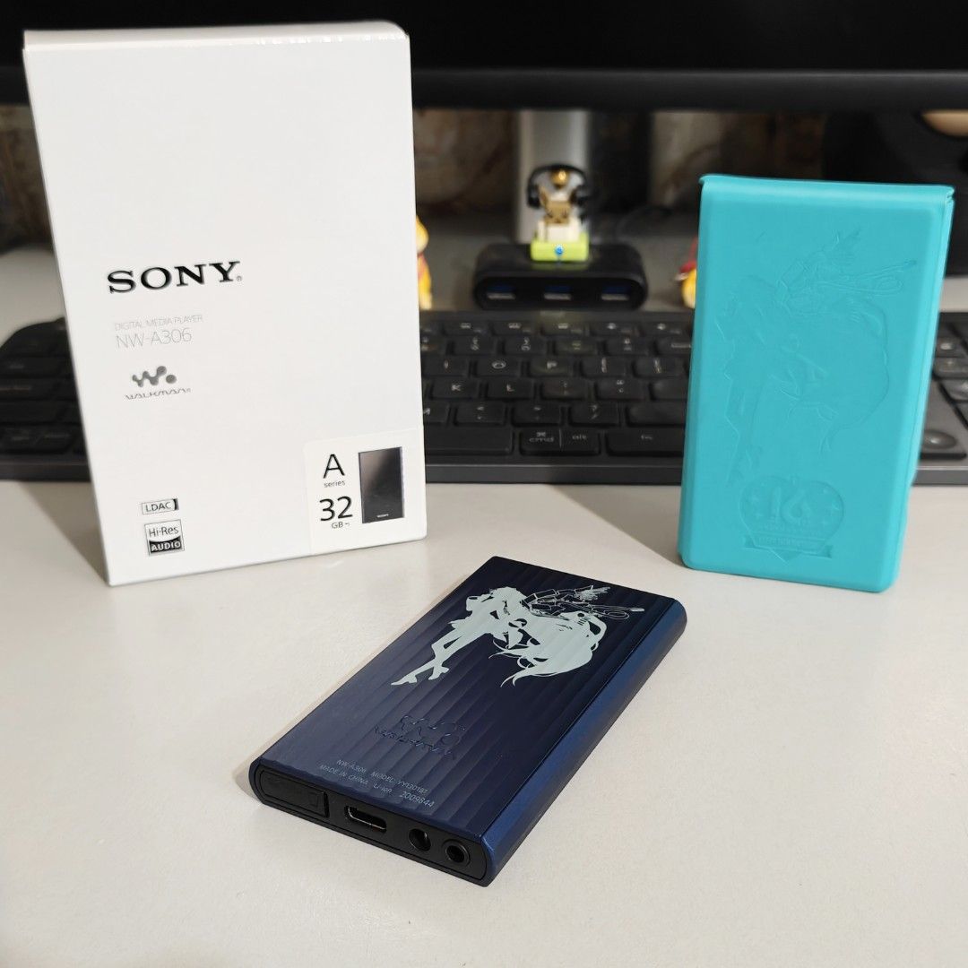 Sony NW-A306 Hatsune Miku 16th Anniversary Limited Edition (JP Set ...