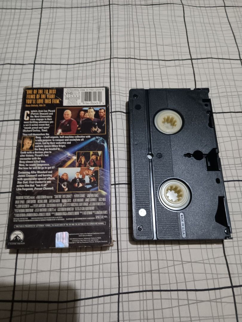 Star Trek - First Contact (Widescreen Edition) [VHS] Format: VHS Tape ...