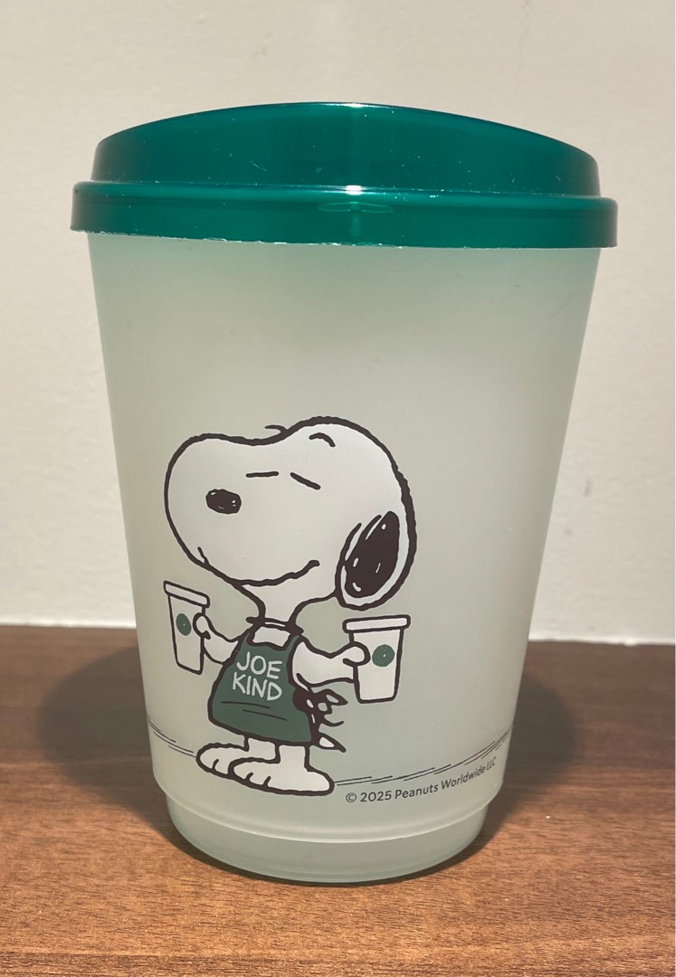 Starbucks + Snoopy Joe Kind 16oz Reusable Cold Cup, Furniture & Home ...