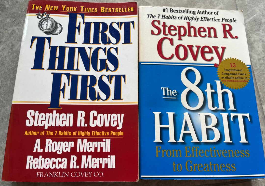 Stephen Covey Books, Hobbies & Toys, Books & Magazines, Fiction & Non ...