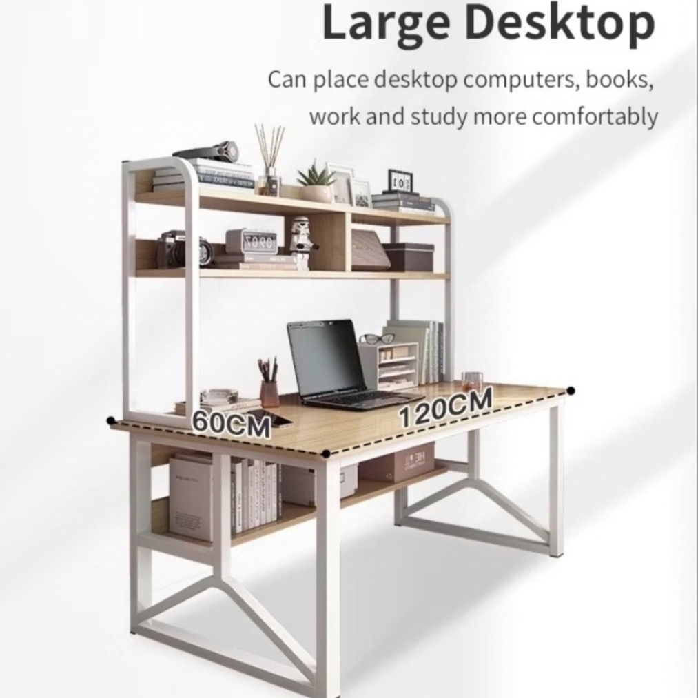 Study Table Shelf | Home Office Desk | Writing Table Storage ...