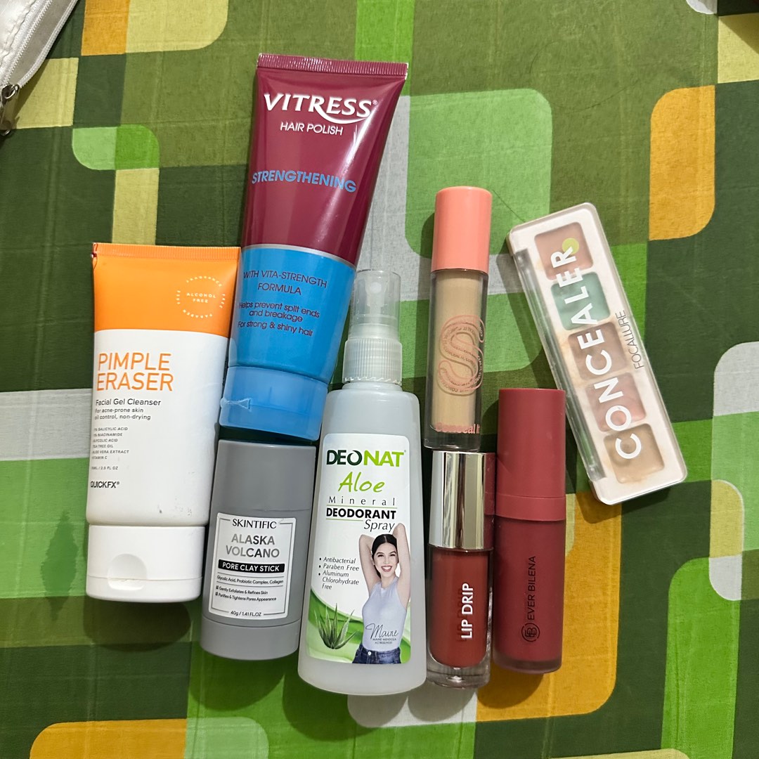 take all only (assorted, vitress, skintific, squad concealer, ever ...