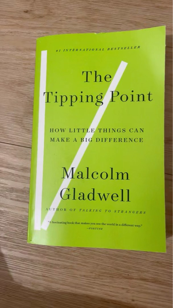 The Tipping Point by Malcolm Gladwell, Hobbies & Toys, Books ...