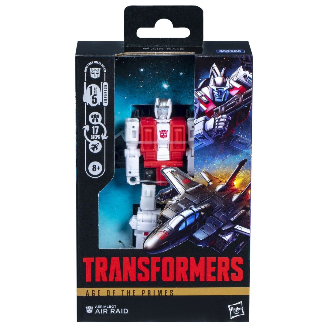 Transformers Age Of The Primes Deluxe Class Aerialbot Air Raid Rare ...
