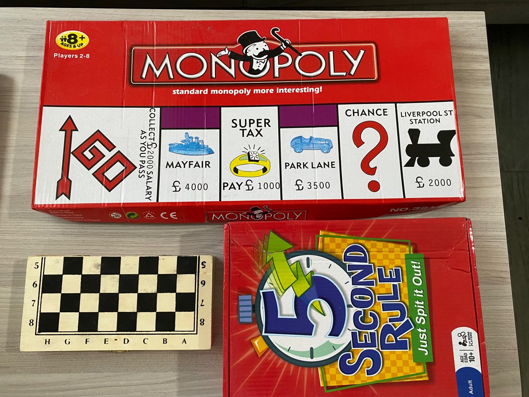 Used Board Games, Hobbies & Toys, Toys & Games on Carousell