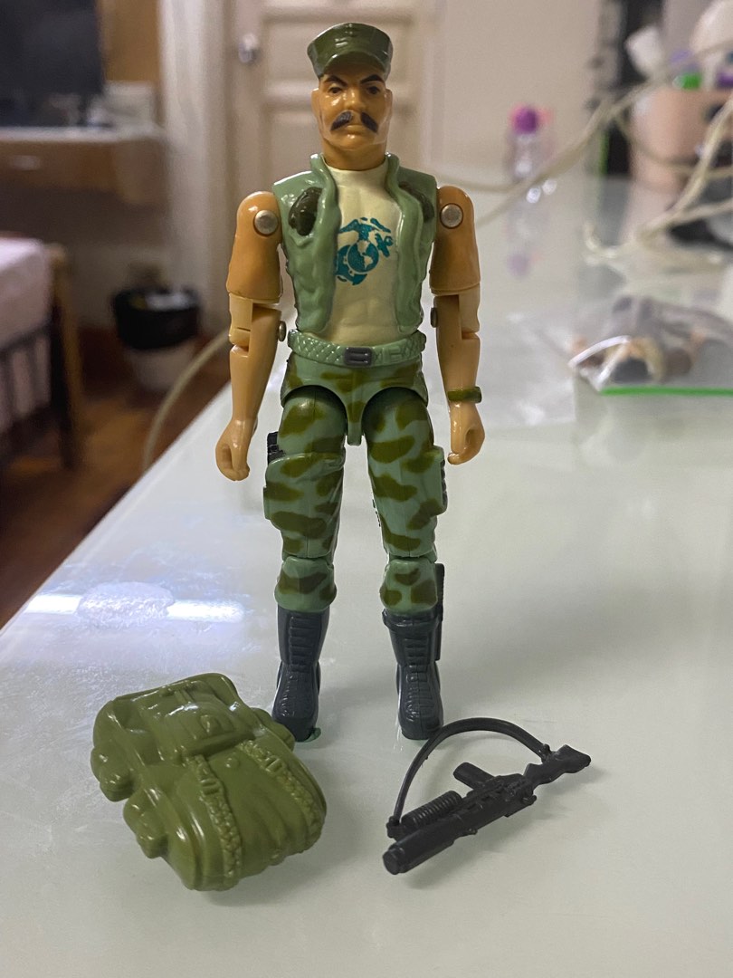 Vintage Gung-Ho (v1) 1983 Hasbro G.I. Joe Marine - GI Joe Action Figure ...