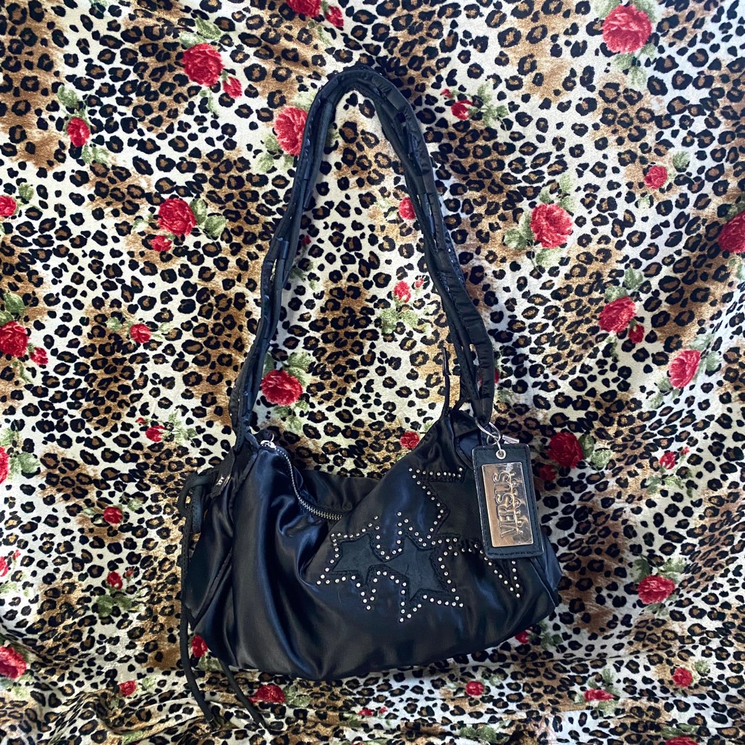 Vintage Versace Star Studded Kili Bag, Women's Fashion, Bags & Wallets ...