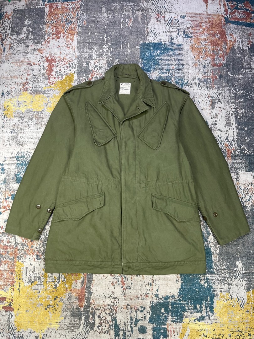 Vtg 70s KL Seyntex Dutch Army Military Field Jackets, Men's Fashion ...