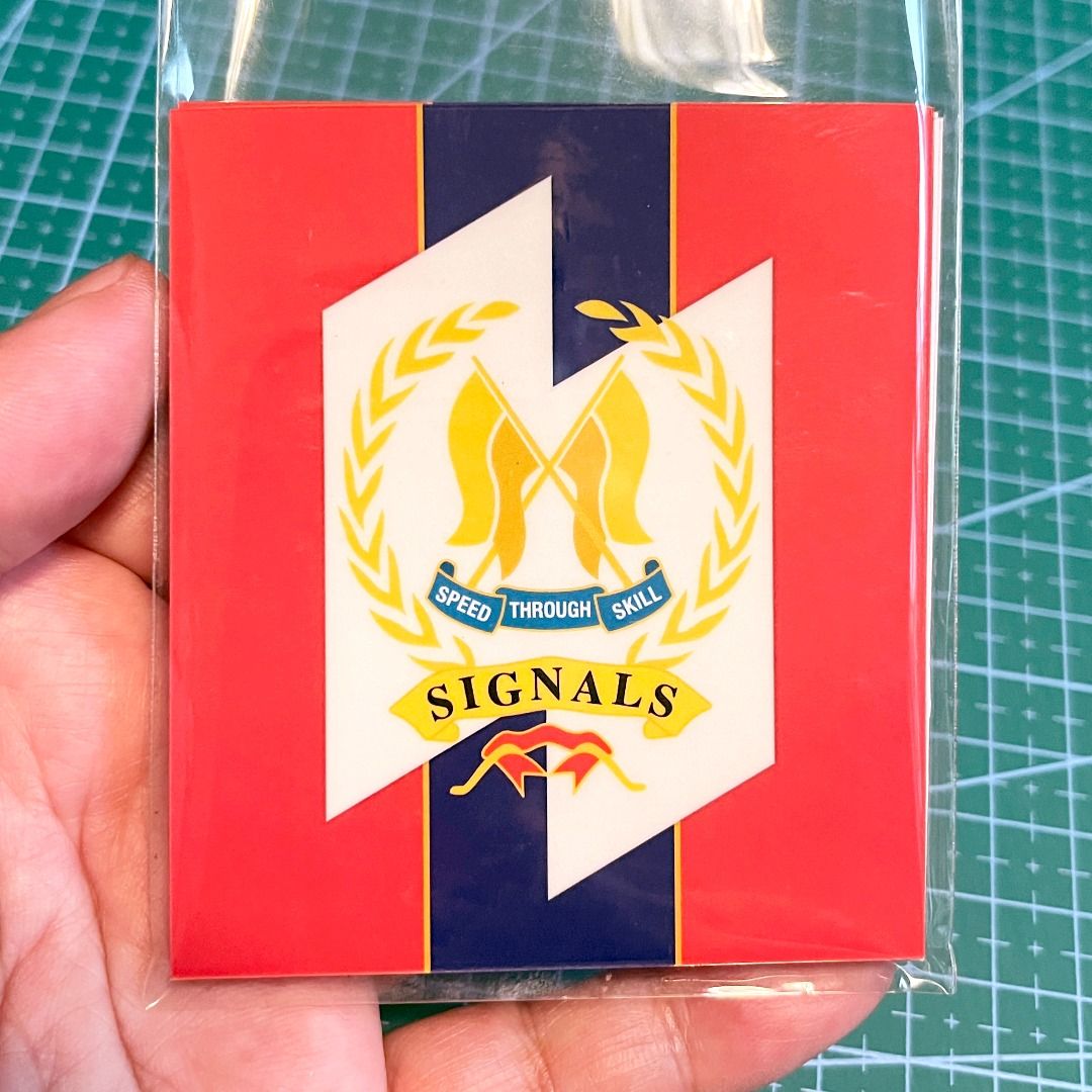 Waterproof Stickers : Singapore Armed Forces SAF SIGNALS ...