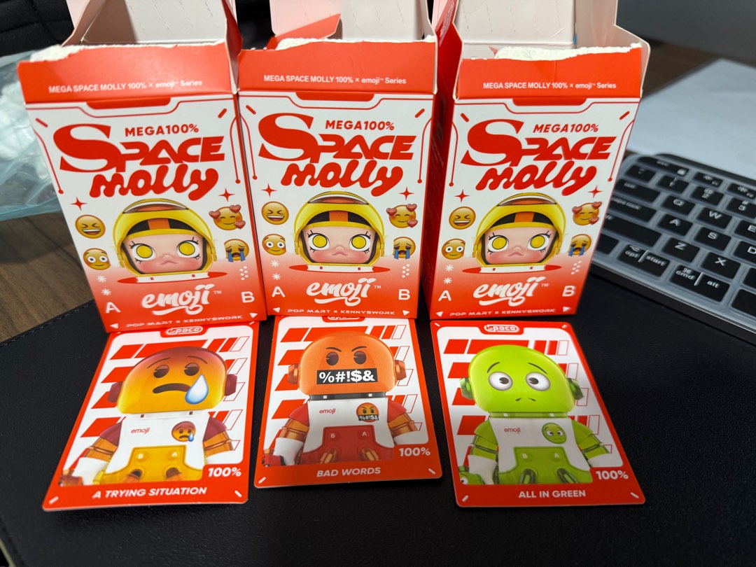 Wts/wtt Space Molly - Emoji, Hobbies & Toys, Toys & Games on Carousell