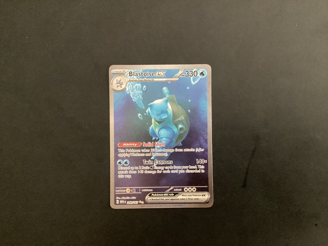 151 Blastoise SIR NM, Hobbies & Toys, Toys & Games on Carousell