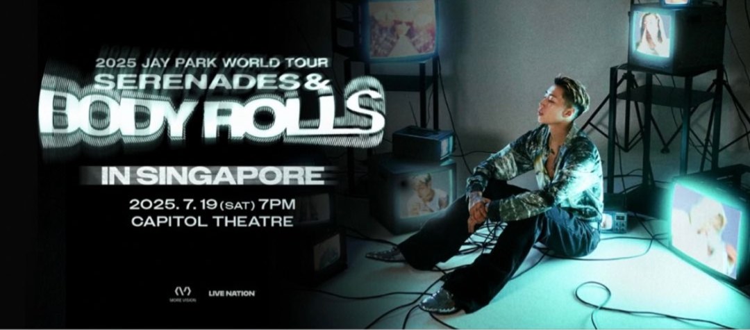 2025 Jay Park World Tour [Serenades & Body Rolls] In Singapore CAT 3 ...